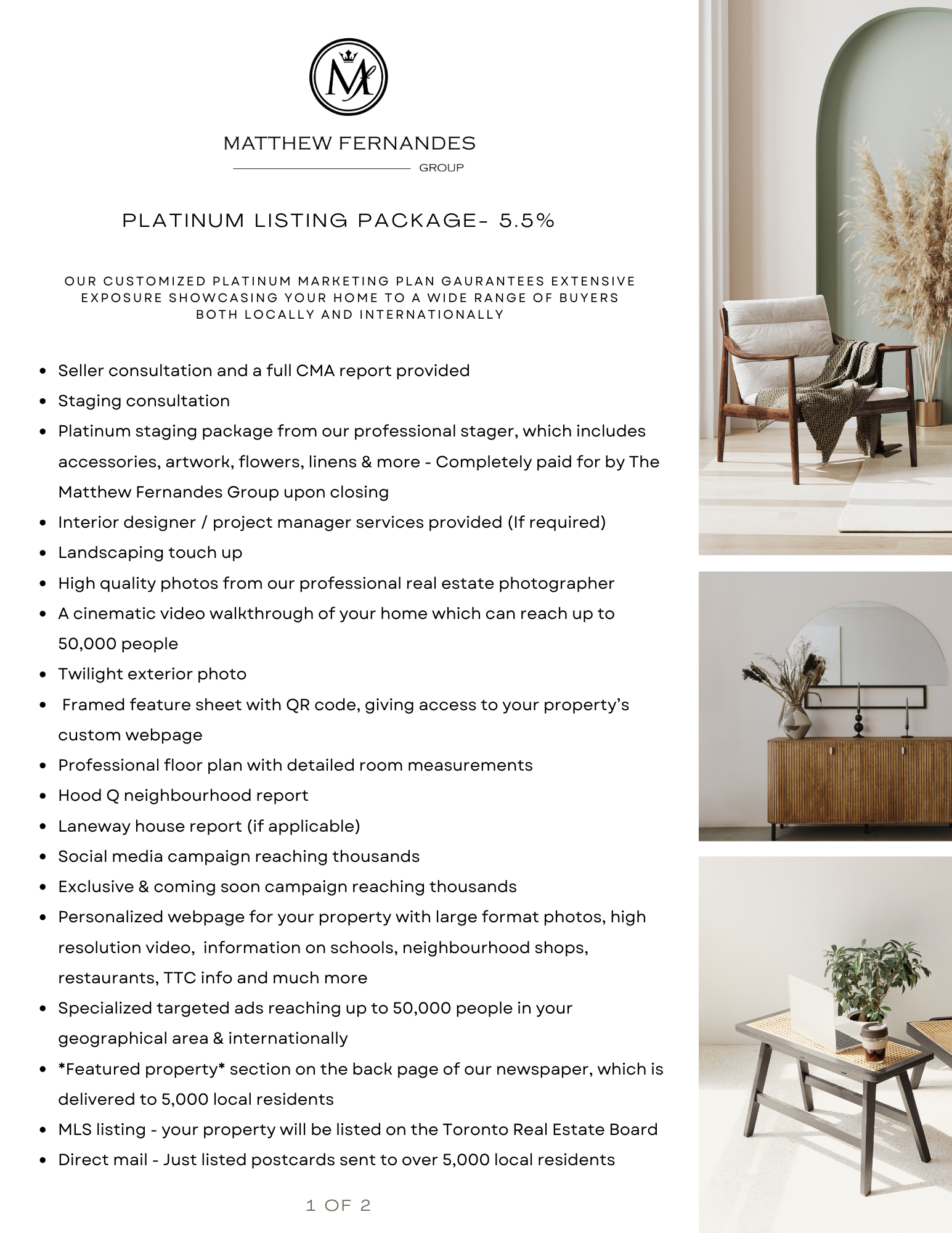 Why choose the Matthew Fernandes team to sell your home or condo? | The ...